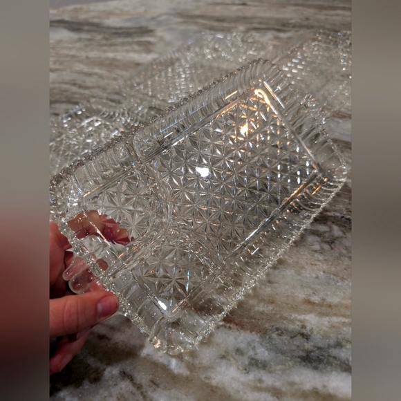 Anchor Hocking | Dining | Anchor Hocking Crystal Snack Set | Poshmark